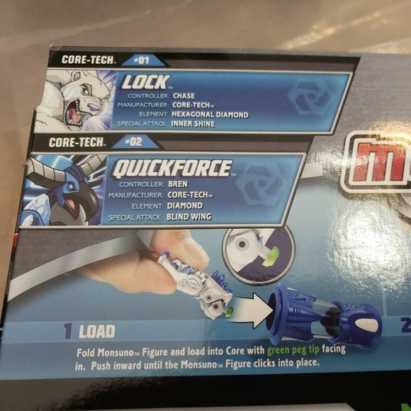 Jakks | Toys | New In Package Box Monsuno Spin Pop Out Battle Moonfire ...